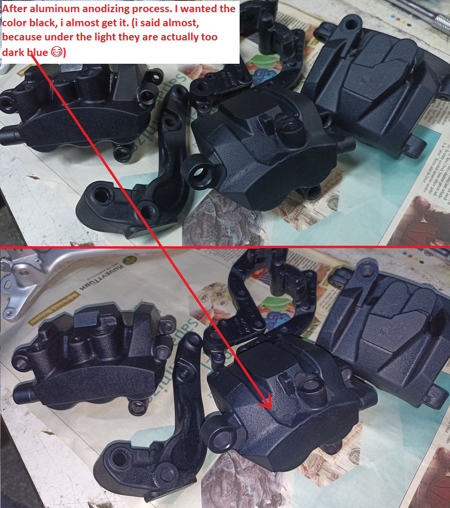 Crosstourer Brake Calipers Maintenance - General Maintenance, Servicing ...